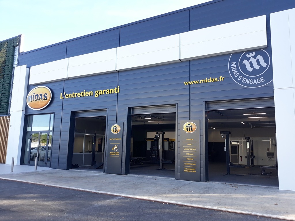 Le réseau Midas inaugure 2 nouveaux centres franchisés