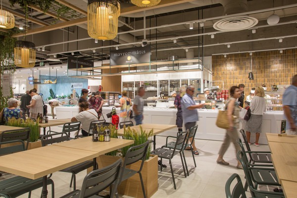 Monoprix lance son foodcourt à Cap 3000 Saint-Laurent du Var