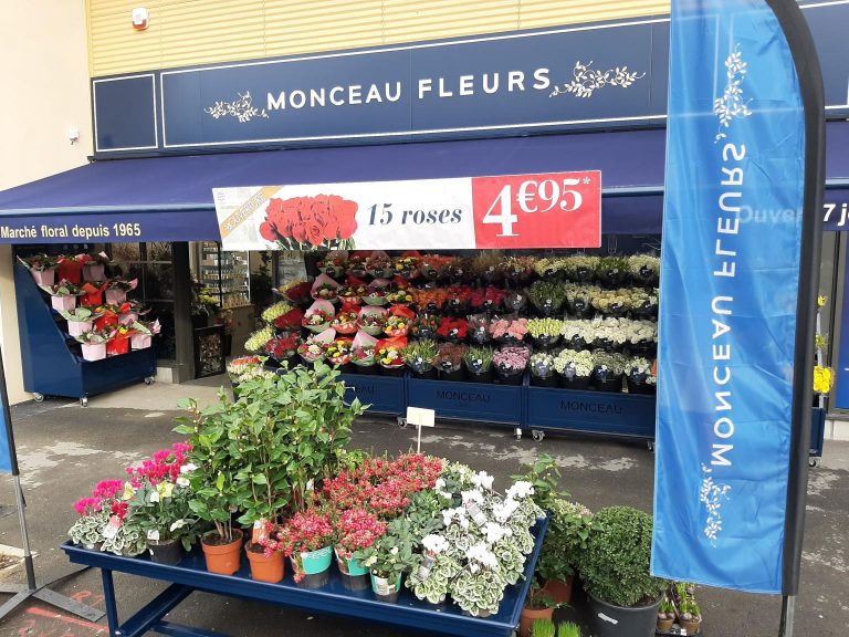 La franchise Monceau Fleurs inaugure une nouvelle boutique à Chamant