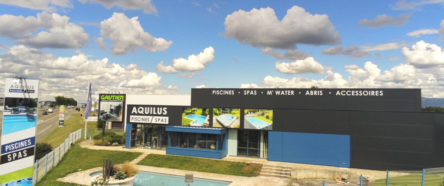 La façade du magasin Aquilus de Valence a été renouvelée