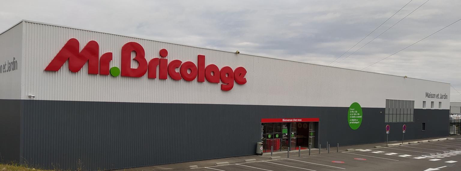 Modernisation du magasin Mr.Bricolage de Ruffec au concept 4 piliers