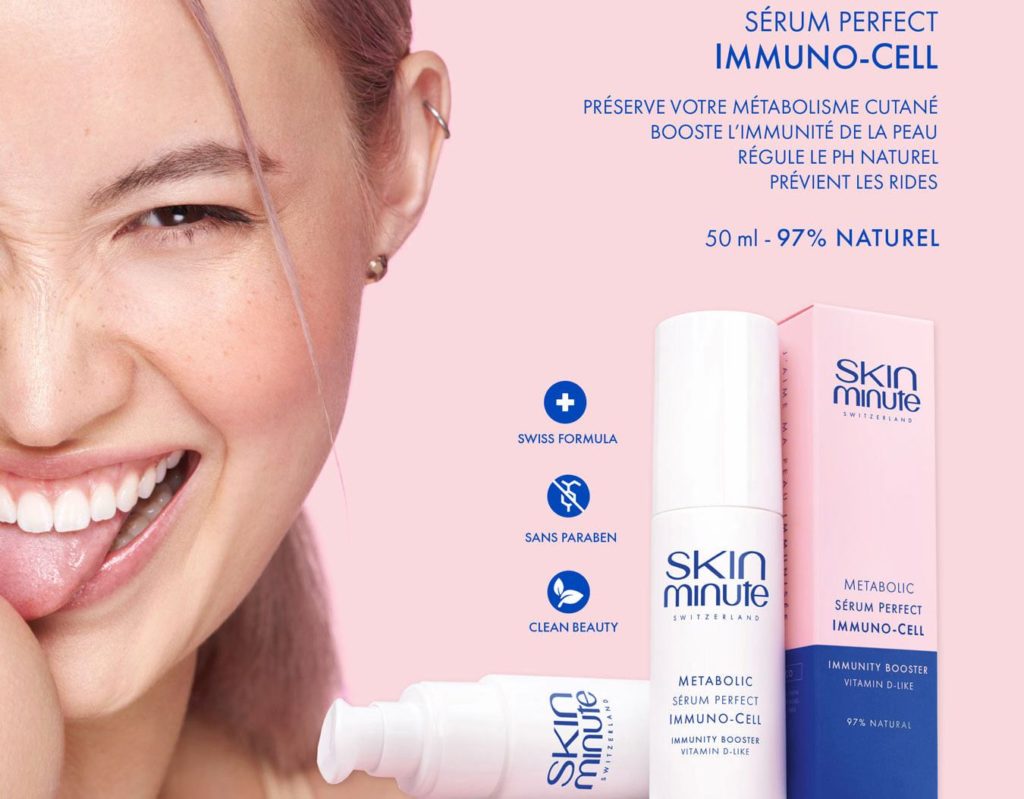 Body’ minute lance son Sérum Perfect Immuno-Cell