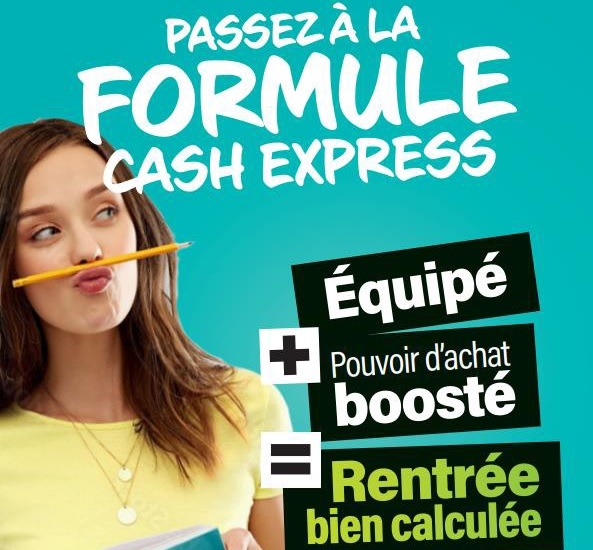 Le réseau Cash Express accompagne la rentrée des étudiants