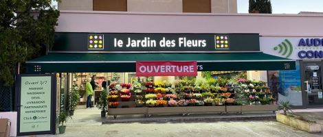 Le Jardin des Fleurs ouvre un magasin et participe à Octobre Rose