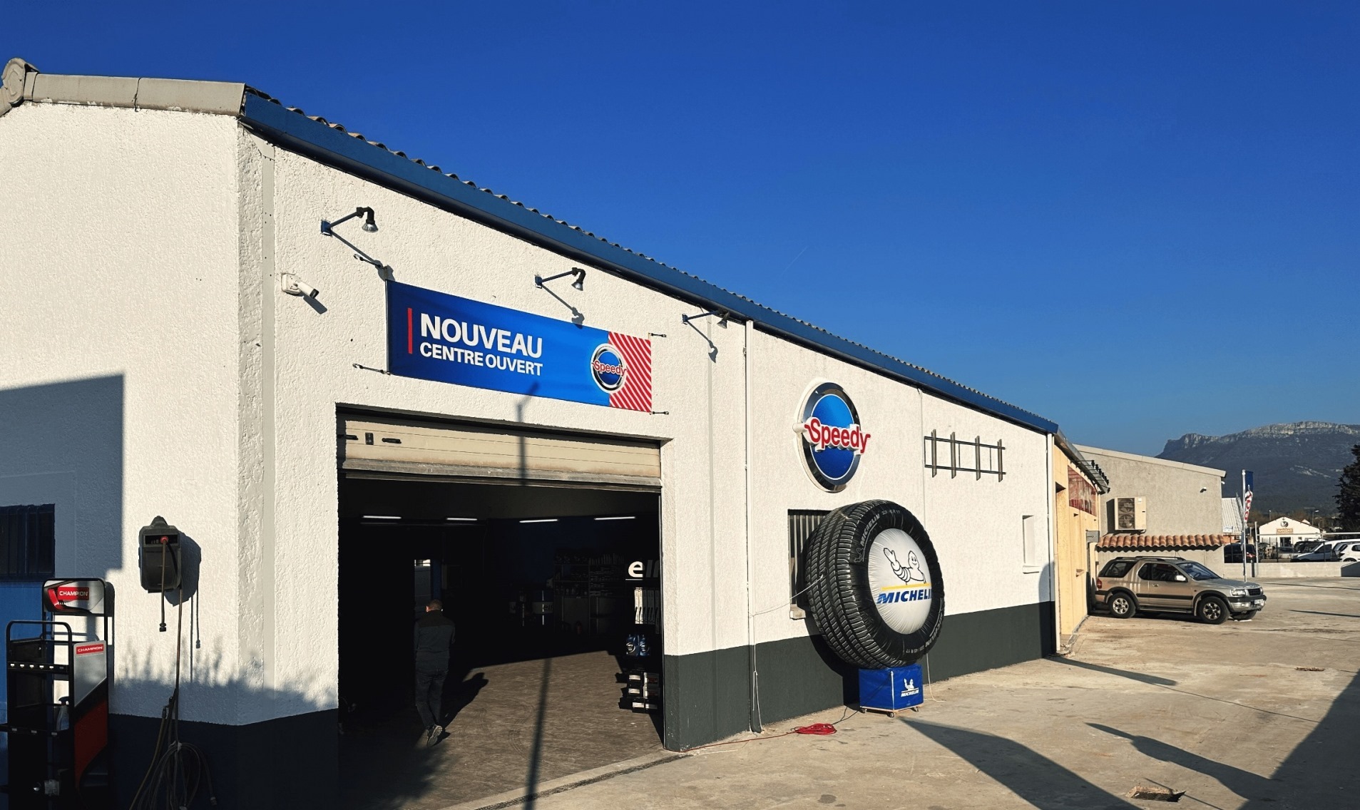 Un nouveau franchisé Speedy ouvre son centre à Trets