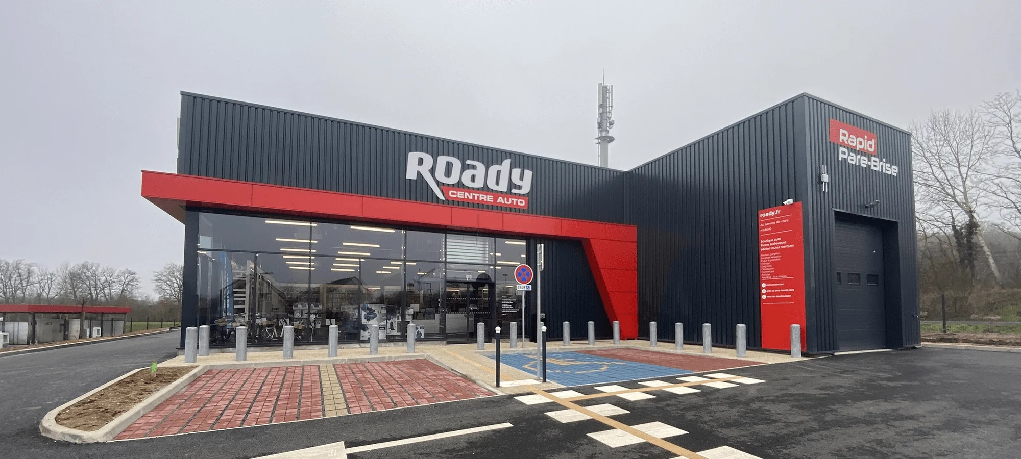 Le réseau Roady inaugure un nouveau centre auto à Lardy